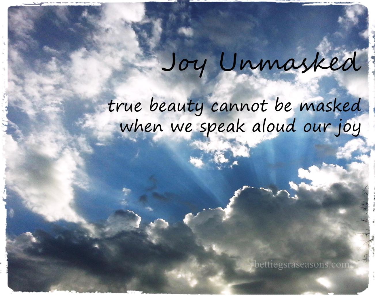 A Garment of Praise – BettieGsRAseasons